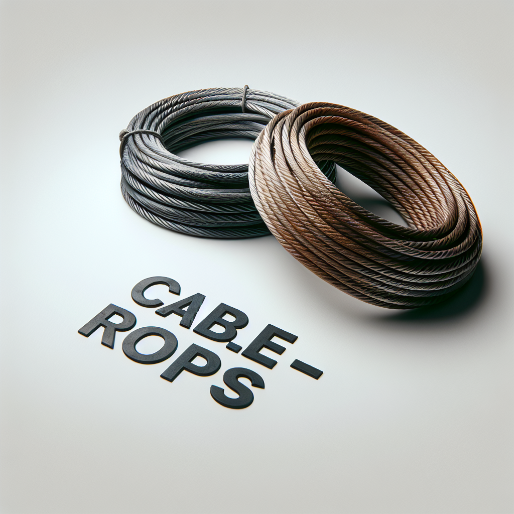 "Premium Quality Turkish Cable Ropes for International Export - TEBADUL ...