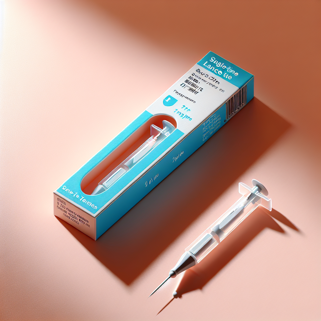 Premium Single-Use Lancets for Skin Puncture || Tebadul