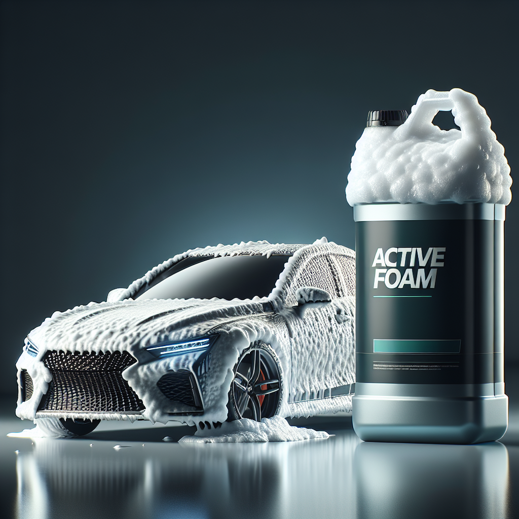 "Premium Active Foam for Effective Car Washes | TEBADUL International ...