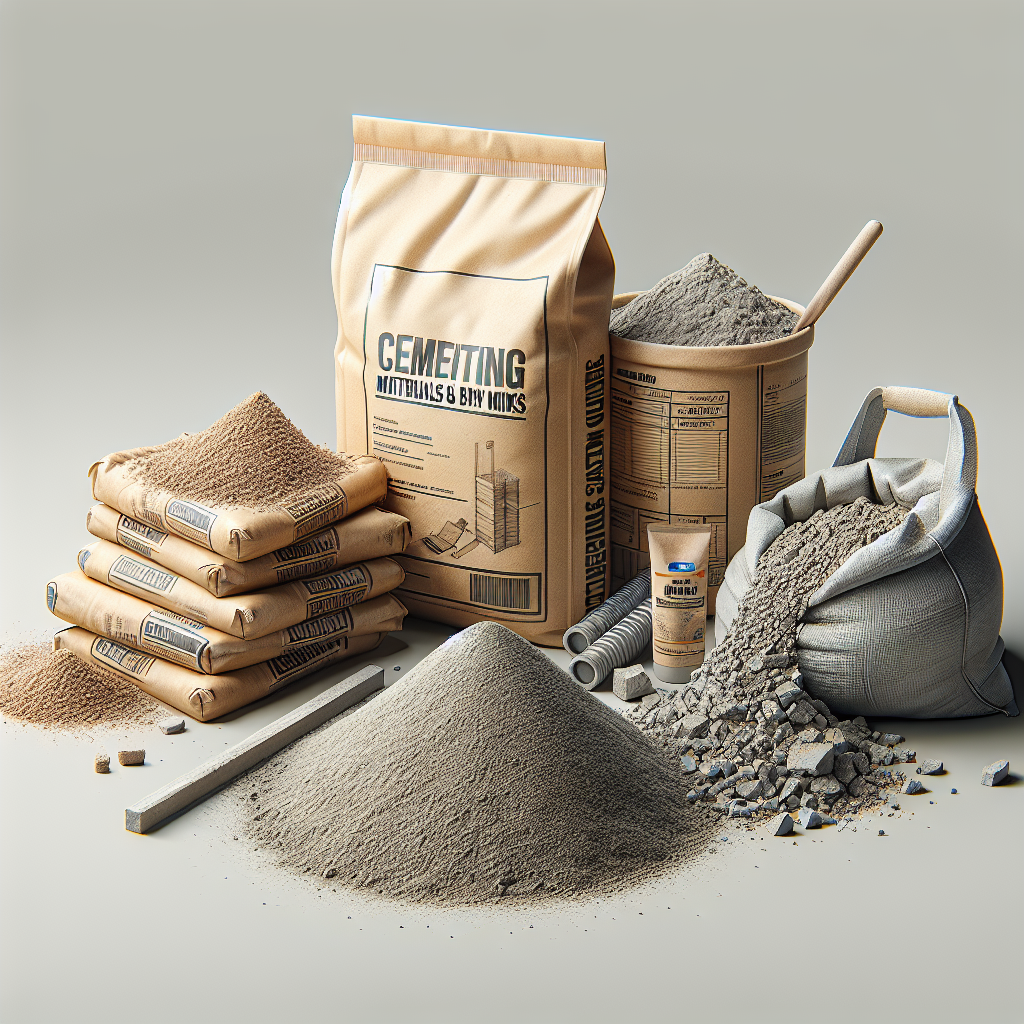 "Discover Quality Cementing Materials and Dry Mixes: Wholesale ...