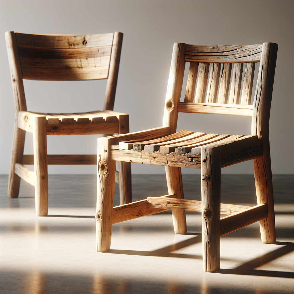 "Premium Quality Natural Wooden Chairs for Export - TEBADUL ...
