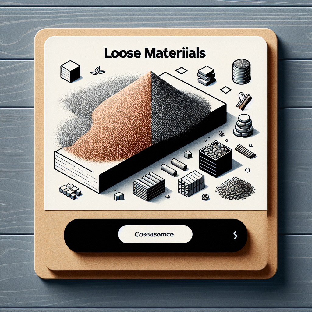 "Discover High-Quality Loose Materials for Construction at Tebadul ...