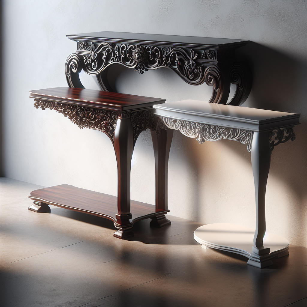 "Premium Turkish Console Tables for Elegant Home Decor | TEBADUL ...