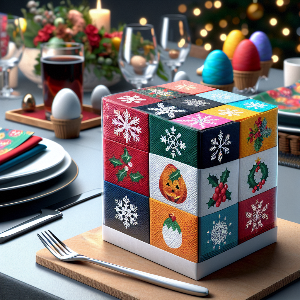 "Premium Turkish Paper Napkins for Festive Occasions | TEBADUL ...