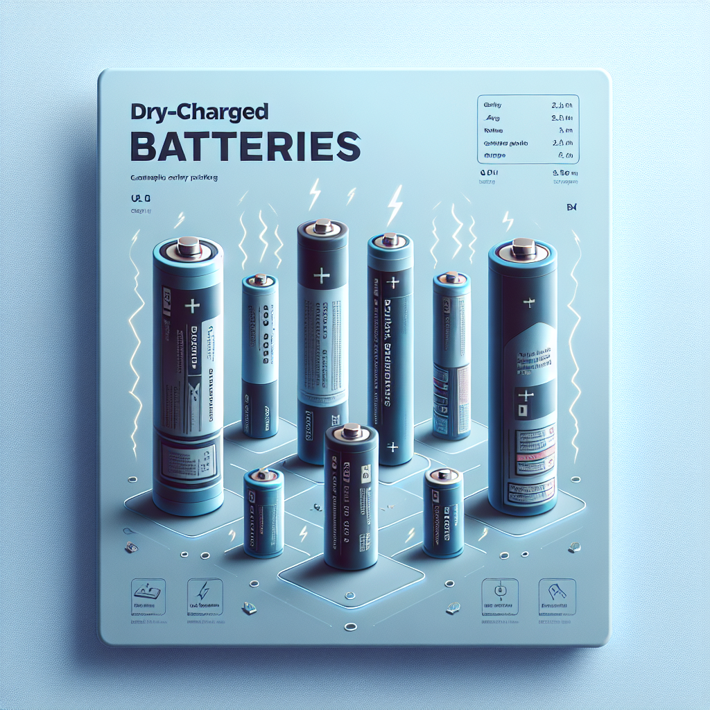 "Top-Quality Dry-Charged Batteries for Export by TEBADUL International ...