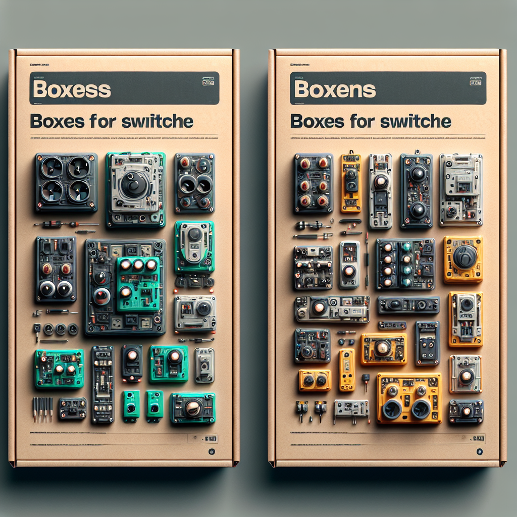 "Premium Turkish Switch Boxes for International Export - TEBADUL Trading Company" || Tebadul