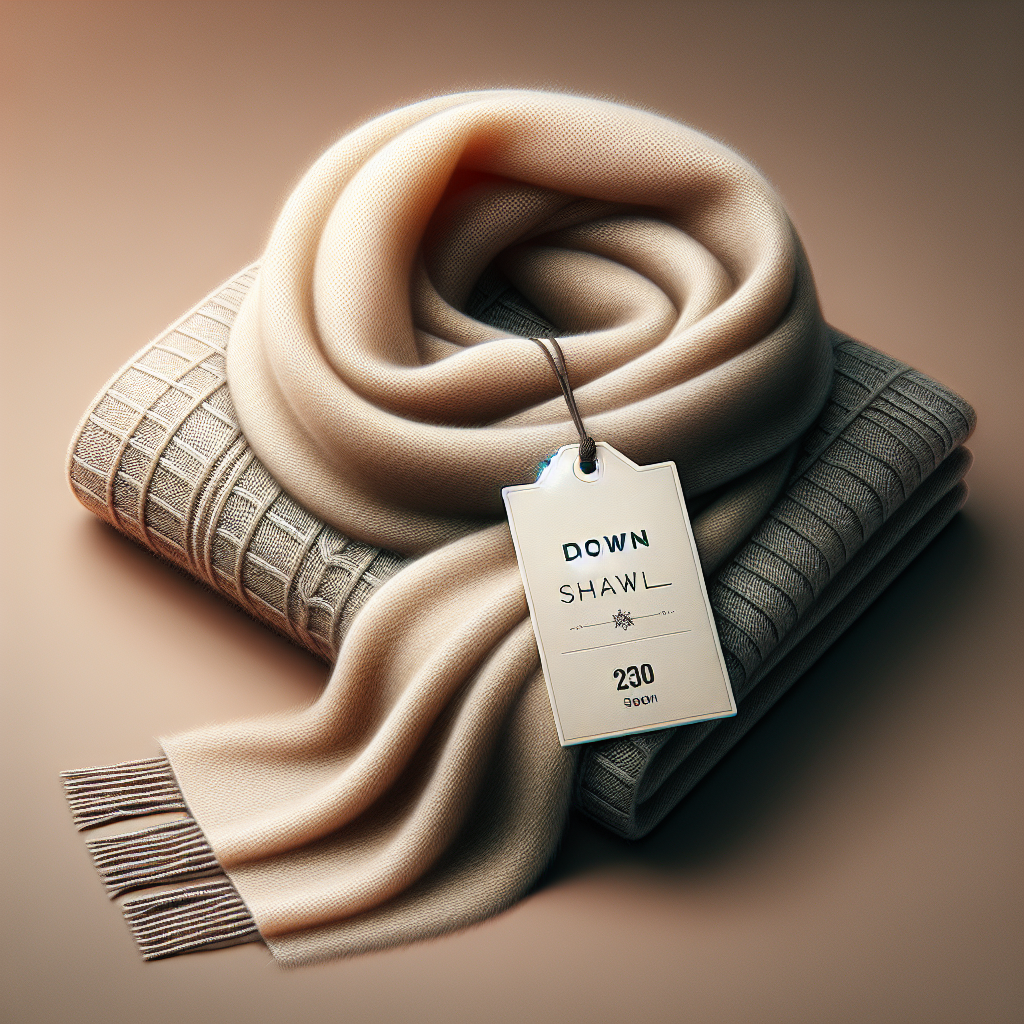 "Premium Turkish Down Shawls for International Export by TEBADUL ...