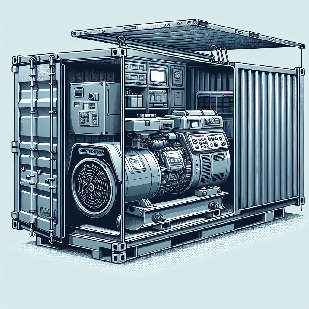 "Top-Quality Generator Containers for Export by TEBADUL International ...