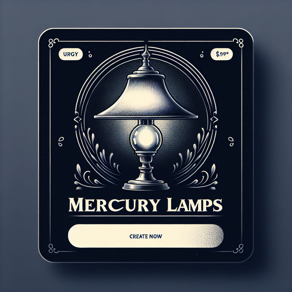 "Top-Quality Mercury Lamps Exported Worldwide by TEBADUL International ...