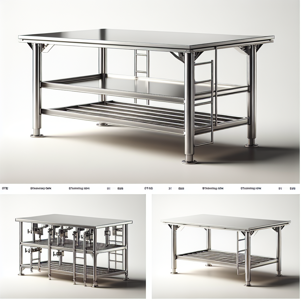 "Premium Stainless Steel Production Tables by TEBADUL International ...
